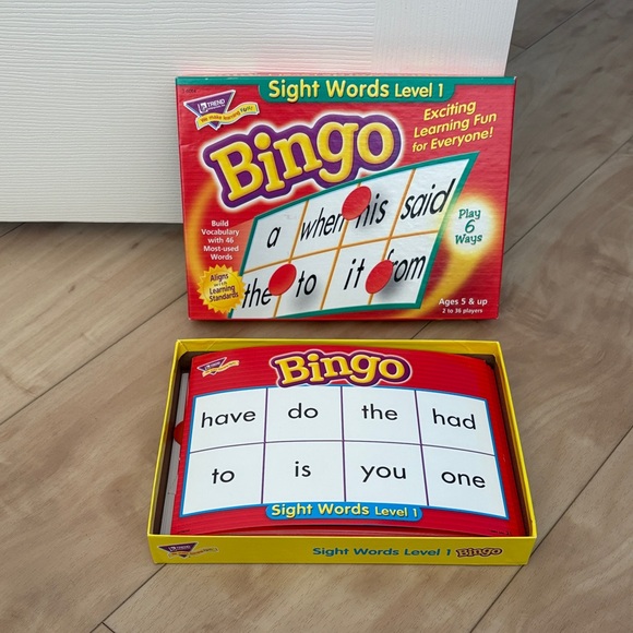 Games | Bingo Sight Words Level 1 Game | Poshmark